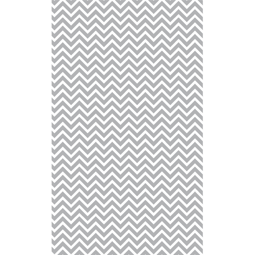 9-4194 Grey Chevron 5.5 x 9.25 Inch Flocked Iron-on Sheet - Cut Your O ...