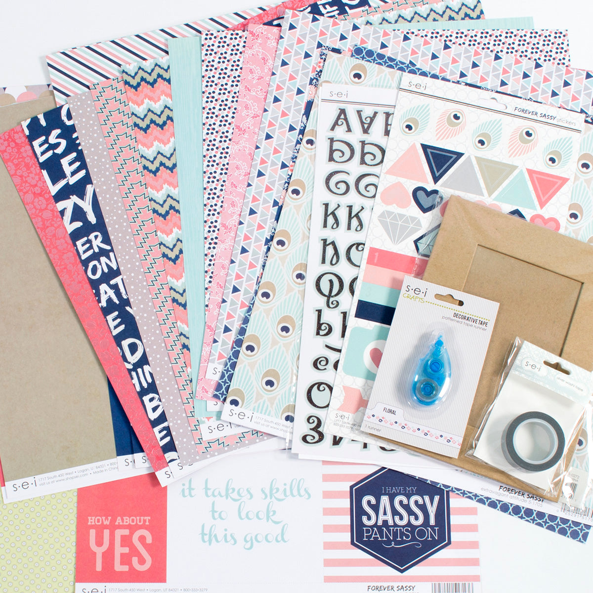 3-7015 Fun & Sassy Variety Pack – SEI Crafts