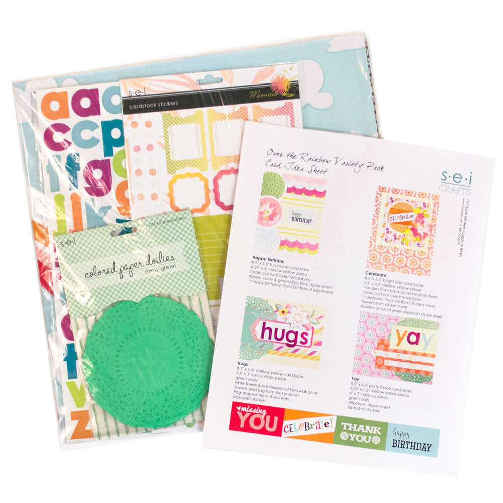 3-7021 Over the Rainbow Variety Pack – SEI Crafts