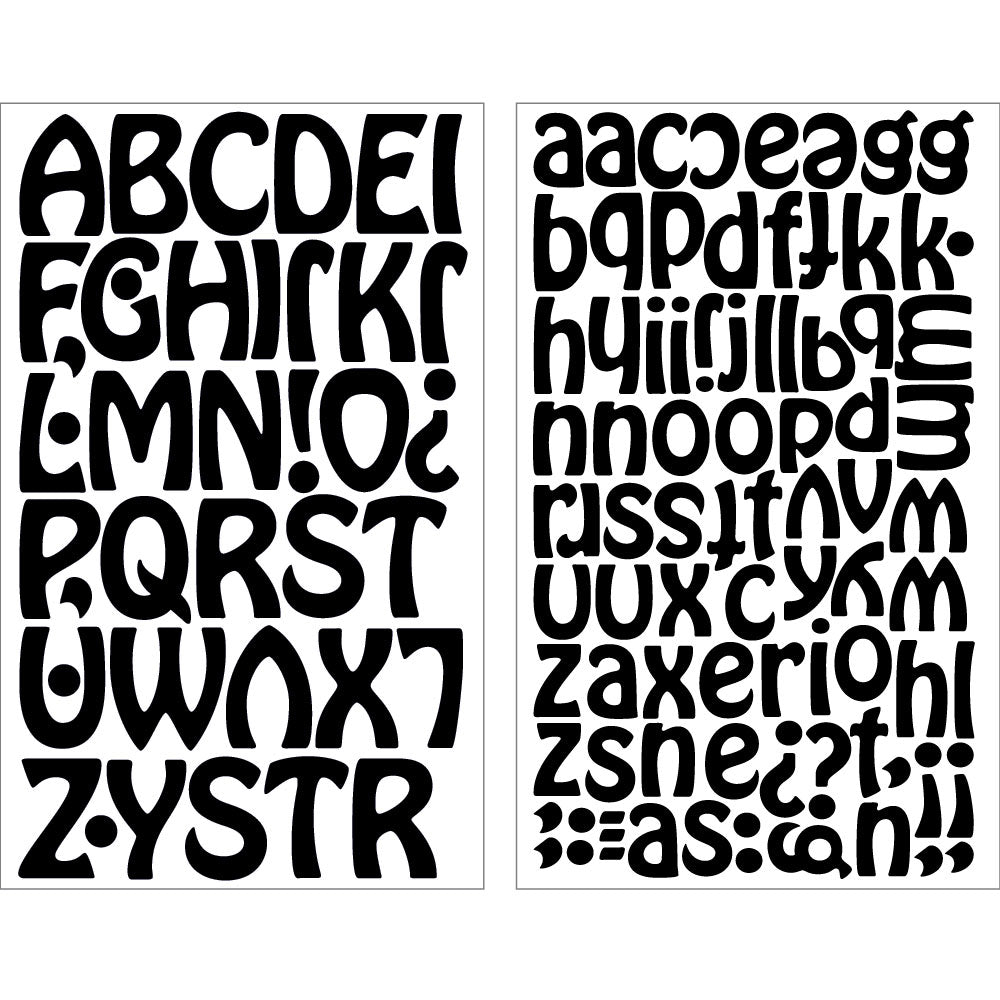 cool alphabet